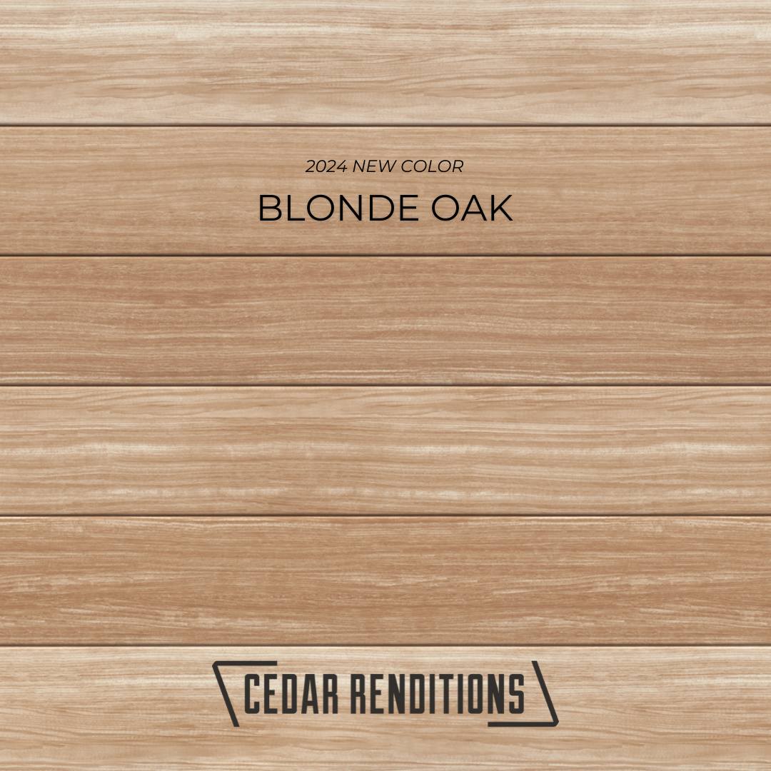 New Cedar Renditions Colors in Stock - Badger