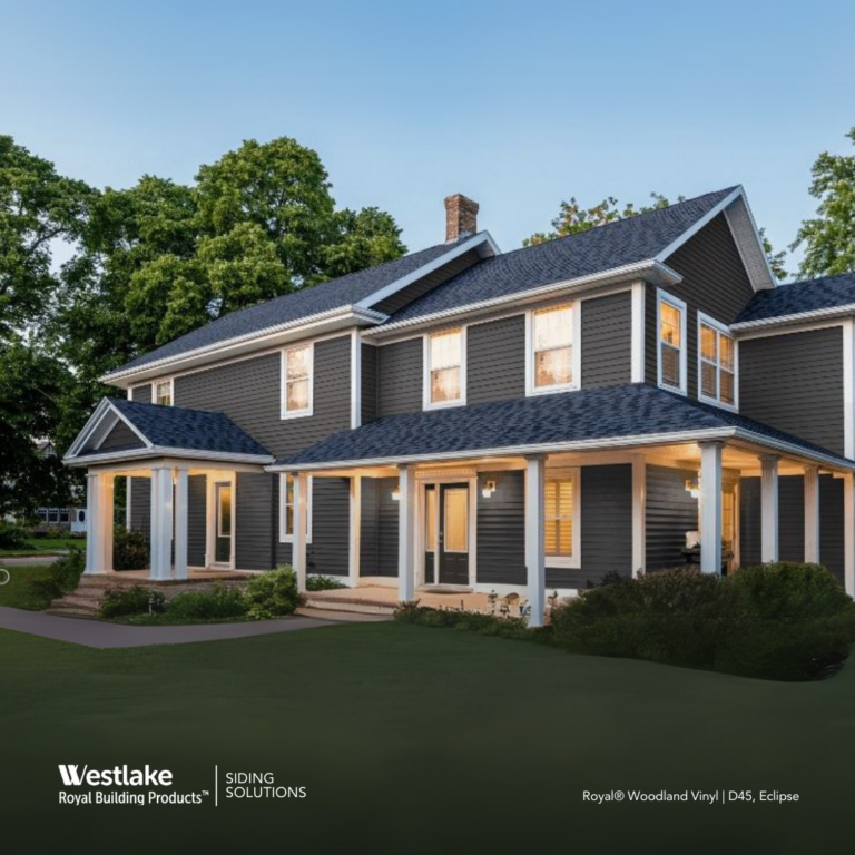 New Royal siding color - Eclipse - Badger